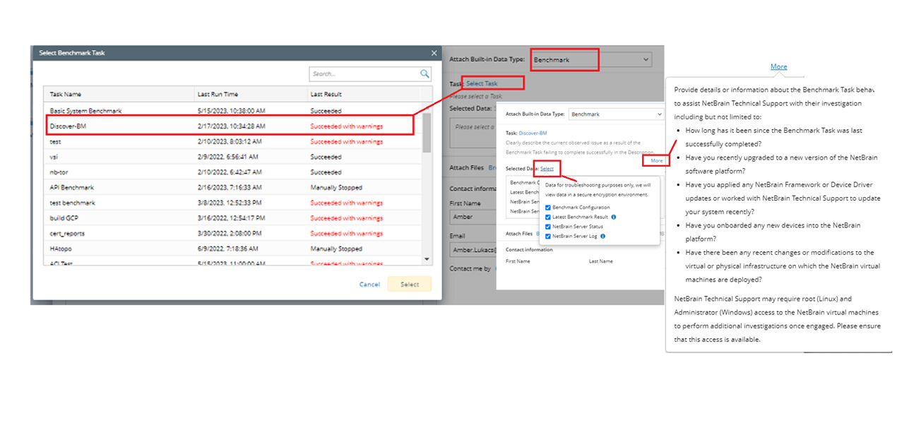 How To Create A Support Ticket In Netbrain Netbrain Technologies Inc Portal Netbrain